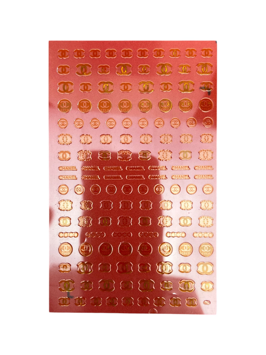 CHANEL LOGO STICKER 02 – JB Nail Supply